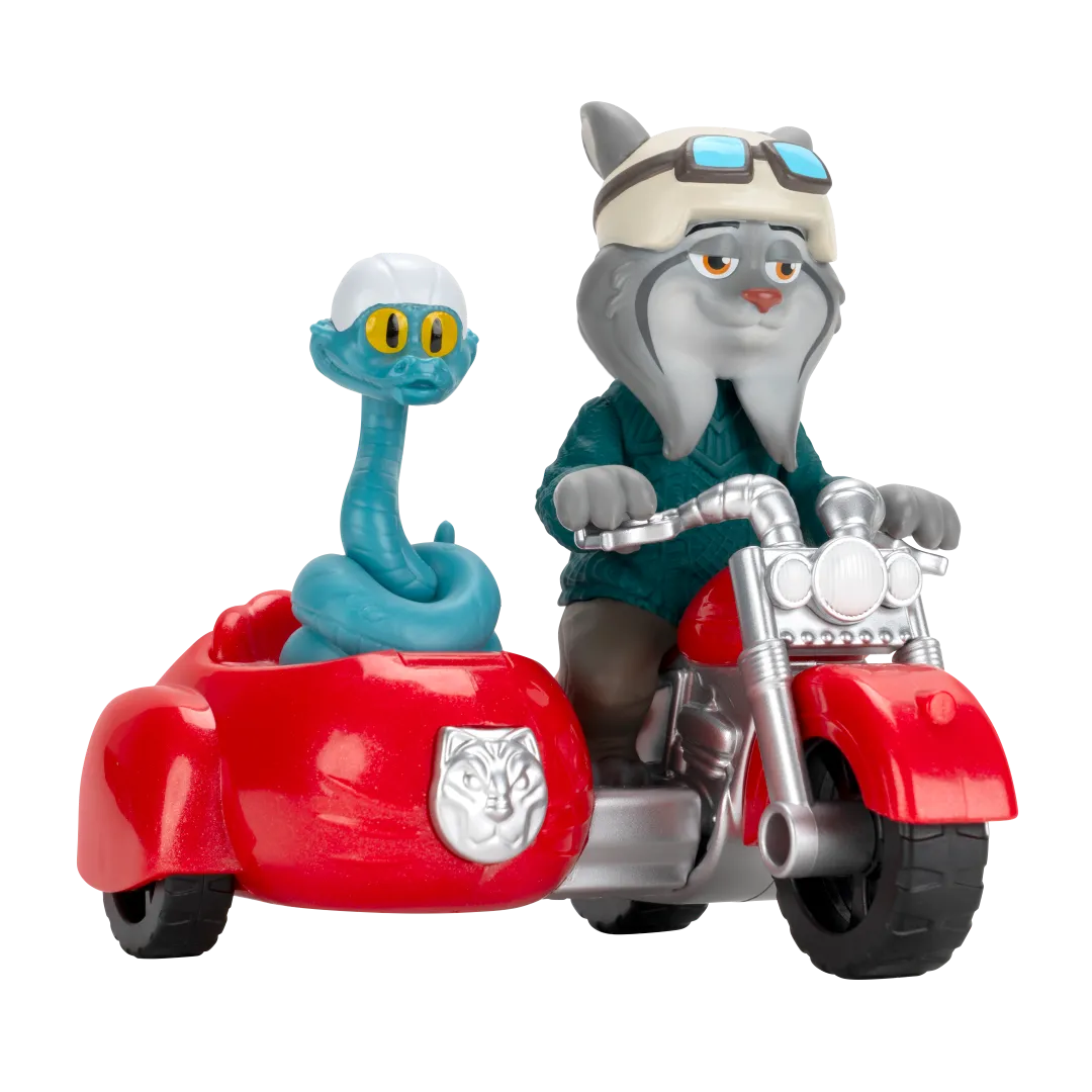 Zootopia figures with car - Pawbert Pelter – Dedoles